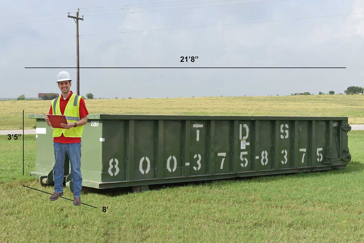Dumpster Rental Guide | Dumpster Sizes, Specs, Prices | TDS